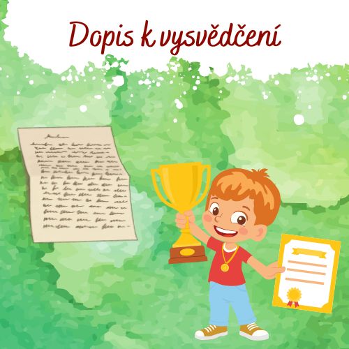 Proč psát dopis k vysvědčení? - Učíme společně